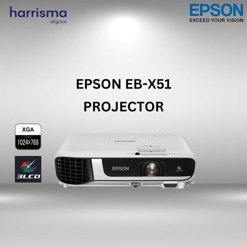 Jual EPSON EB-X51 XGA 3LCD PROJECTOR [3800 LUMENS | HDMI | VGA] EPSON ...