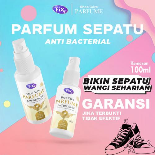 Promo FIX Shoe Care Parfum Sepatu Anti Bau dan Anti Bakteri 100ml ...