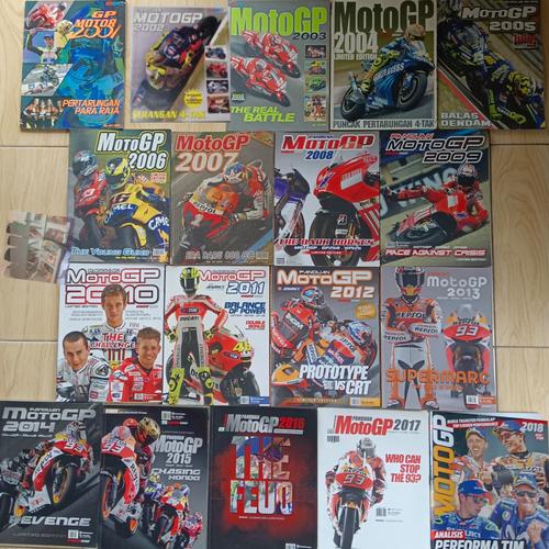 Jual Majalah Panduan MotoGP Guide Full Season Mid Season Moto GP Guide ...
