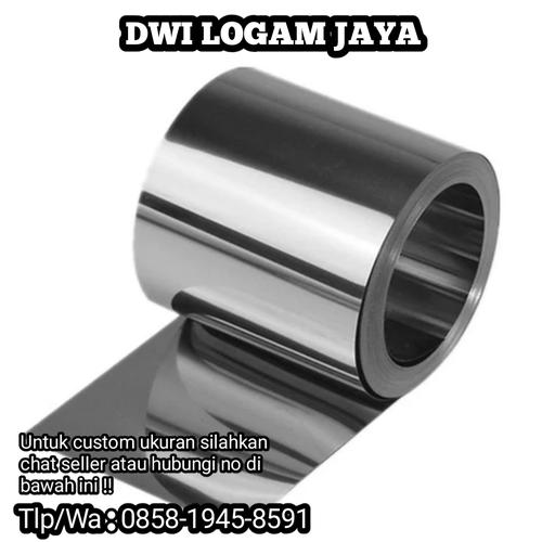 Jual shim plate stainless steel 304 0,01mm x 100mm x 1000mm - plat ...