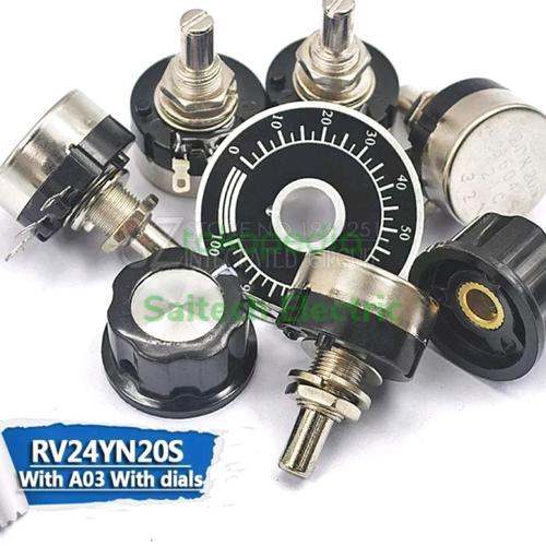 Jual Potensio Cosmos RV24YN20S - Potensio - B103 10K, POTENSIO SAJA ...