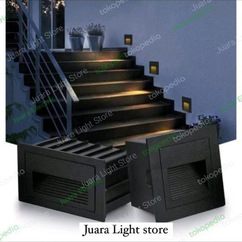 Jual Lampu Tangga/Dinding/Step LED Tanam Panjang 2W Outdoor/Indoor ...