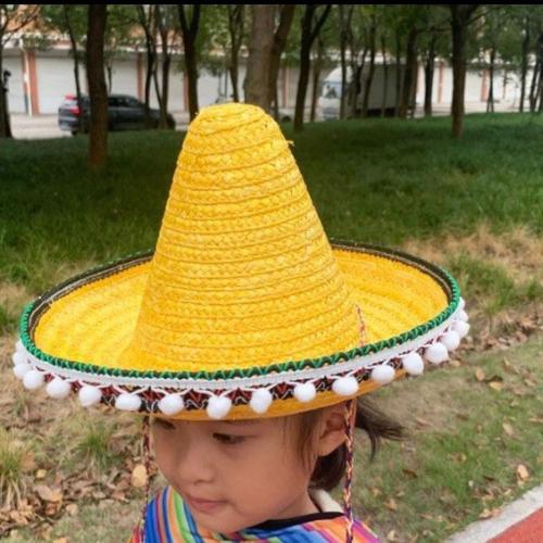 Jual topi tradisional negara Mexico /mexican hat Sombrero costume ...