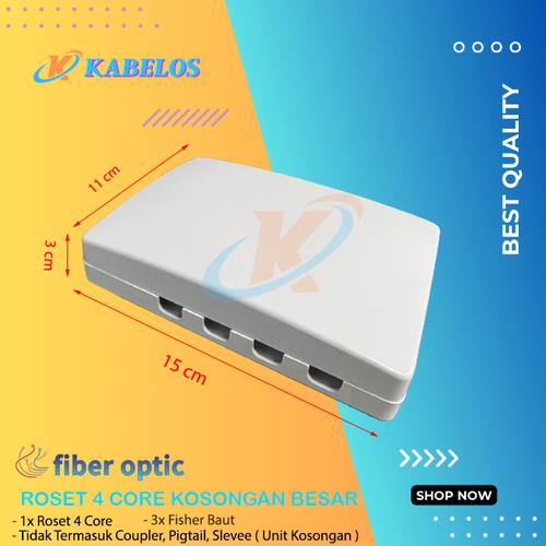 Jual Roset Fiber Optic 4 Core kosongan|Roset FO 4 Core - Jakarta Pusat ...