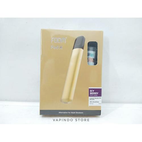 Jual BUNDLING FOOM X POD KIT WITH LIQUID 15ML BY FOOM LAB - WILD PURPLE ...