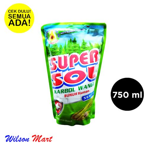 Jual SUPER SOL KARBOL WANGI SEREH 750 ML REFILL - Jakarta Barat ...