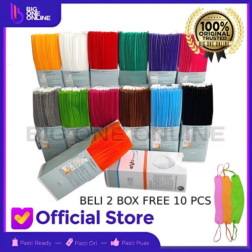 Promo Masker Evo PLUSMED Original, Surgical Mask Evo, Masker Earloop ...