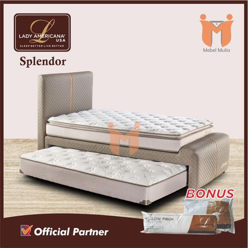 Jual Kasur Springbed Lady Americana Splendor Full Set - Full Set, 100 x ...