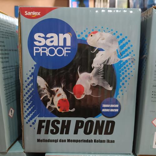 Jual Cat Kolam Ikan Flexycoat Sanproof Fish Pond 2.5Kg - Hitam - Kota ...