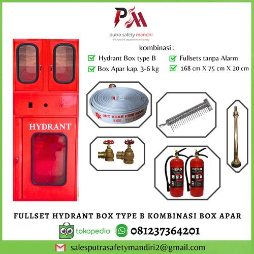 Jual FULLSET HYDRANT BOX B KOMBINASI KOTAK APAR 168x 75x 20 CM TANPA ...