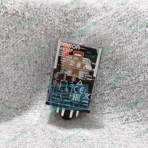 Jual Relay OMRON MKS2P 220V AC / Relay MKS2P MK2P 220VAC 8 Kaki ORIGINAL - Kota Medan - Surya ...
