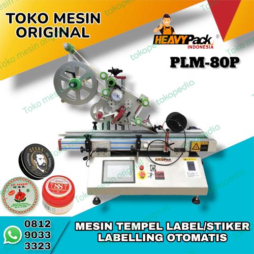 Jual Mesin Tempel Label/Stiker Botol Otomatis Labelling PLM-80P ...