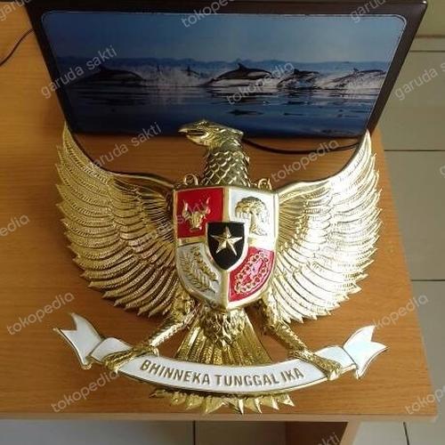 Jual Burung garuda RI Bahan Kuningan / Patung Burung Garuda RI ...