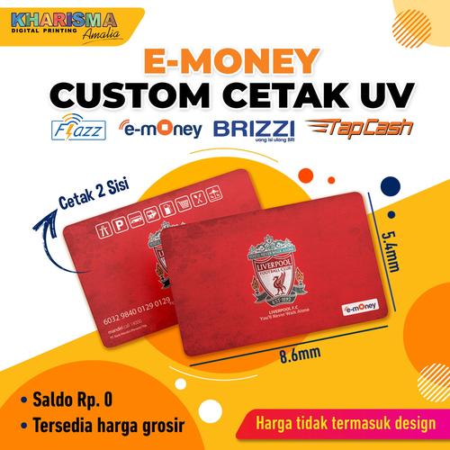 Jual E-money Custom emoney Print UV 2 sisi / muka Kartu etoll E-toll ...