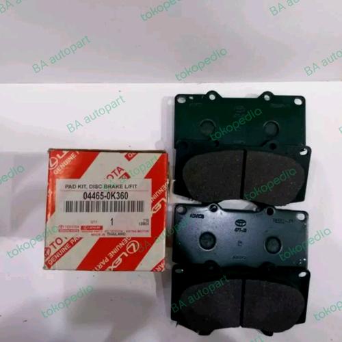 Jual Brake Pad Kampas Rem Depan Hilux Revo Double Cabin/ Fortuner All ...
