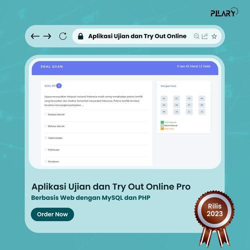 Jual Aplikasi Ujian dan Try Out Online Pro Berbasis Website Rilis 2023 - Kota Surabaya - Pilary ...
