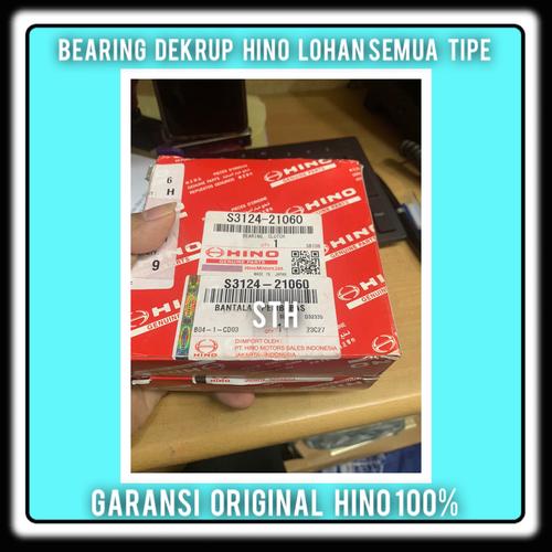 Jual S3124-21060 BEARING DEKRUP HINO LOHAN ALL GARANSI ORIGINAL HINO ...