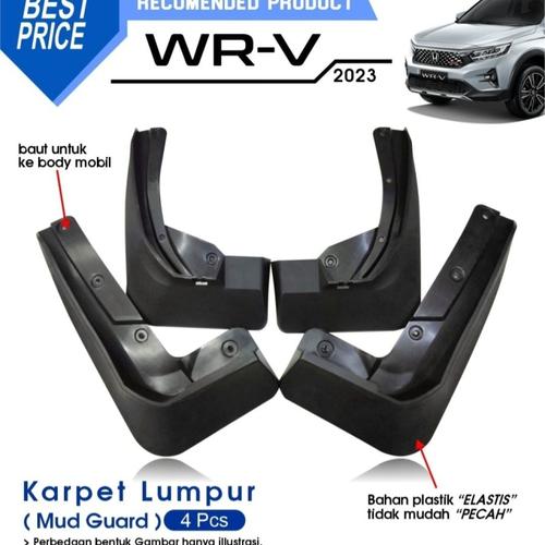 Jual mudguard Karpet Lumpur Mud Guard Mobil WRV 2022 2023 2024 - Kota ...