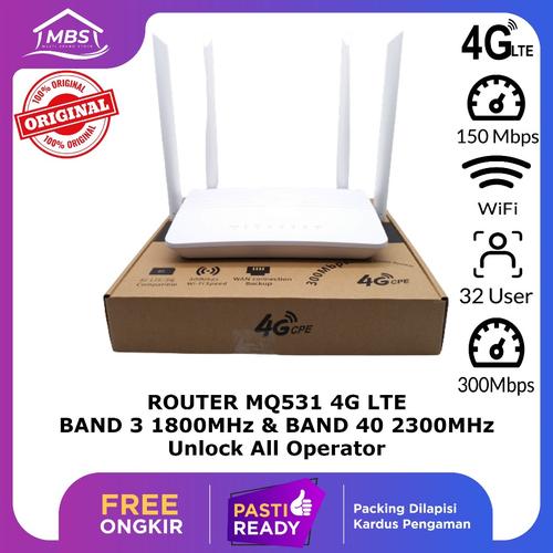 Jual Modem Router MQ531 4G LTE Unlock All Operator GSM Wireles Hotspot ...
