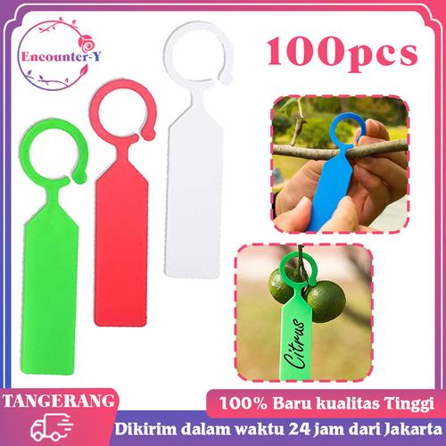 Jual 100pcs label tanaman NKT Label Tag Tanaman Name Tag Pohon - Hijau-100pcs - Kota Tangerang ...