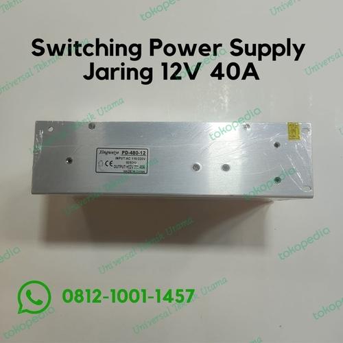 Jual Switching Power Supply Jaring 12V 40A P1 dengan Indikator LED ...