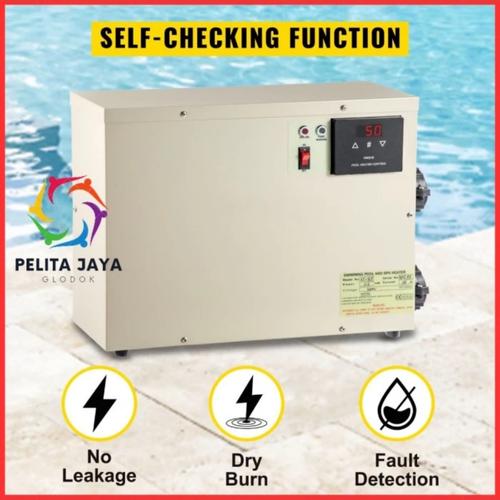 Jual Pemanas Air Kolam Renang Electrik 18KW 220V Water Heater Spa Sauna ...