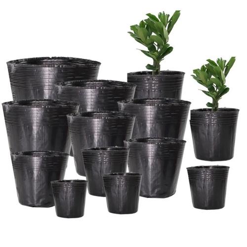 Jual POLYPOT TANAMAN 15X15 POT SEMAI BIBIT POLYBAG HITAM TEBAL ...
