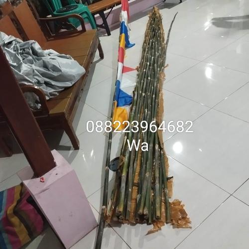 Jual tiang bambu bendera untuk umbul umbul 100pc plus ongkir paket ...