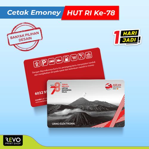 Jual Emoney / Cetak Kartu E-money edisi Kemerdekaan Hut RI / emoney ...
