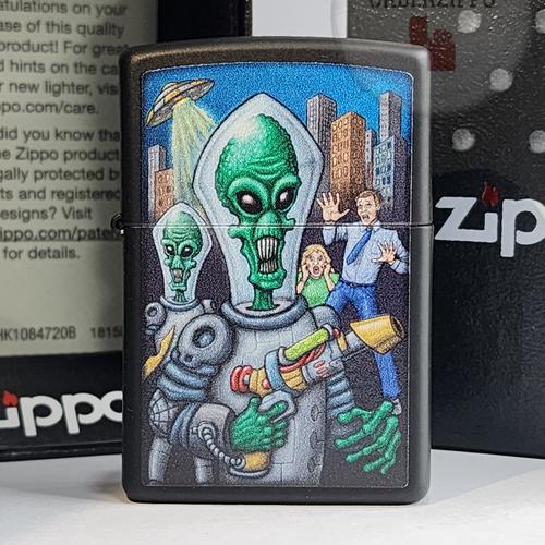 Jual Zippo Original Alien Attack Design 2 sisi 218 - Jakarta Selatan ...