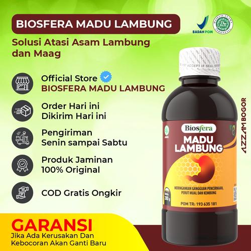 Jual Biosfera Madu Lambung Obat Herbal Asam Lambung, Maag & Gerd ...
