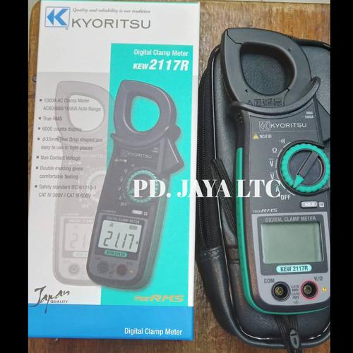 Jual Kyoritsu Tang ampere - Digital Clamp Meter 2117R AC 1000A ...