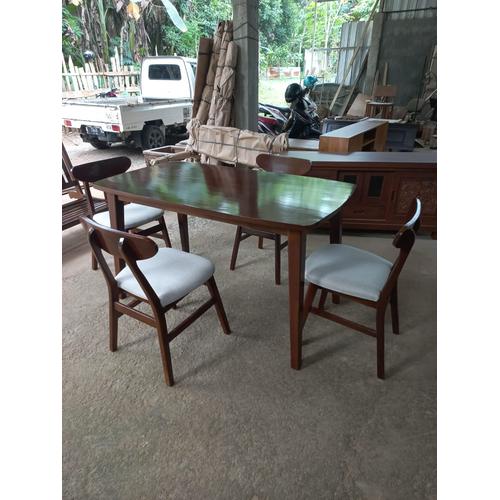 Jual Dining Set Meja kursi Makan keluarga kayu jati - Kab. Jepara - RV ...