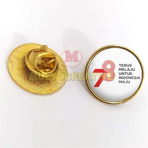 Jual Pin Logo HUT RI 78 Kemerdekaan Indonesia 17 Agustus Premium ...