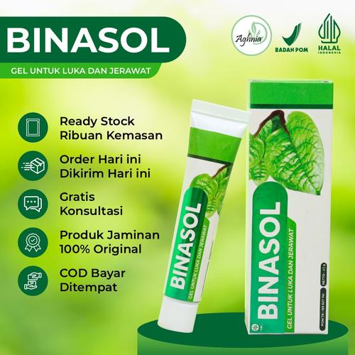 Jual Binasol Gel Obat Salep Luka Diabetes Pasca Operasi Bekas Luka ...