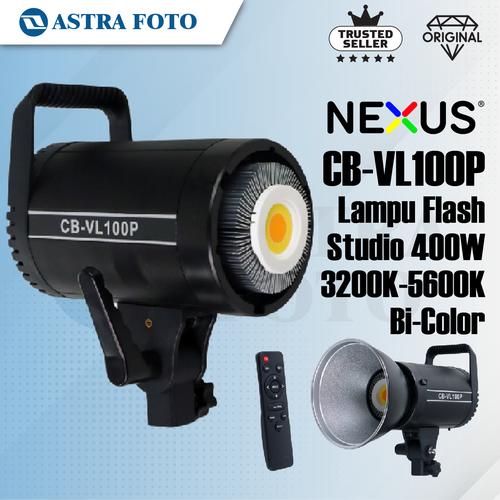 Jual Nexus CB-VL100P Bi-Color LED Studio Video Light 400W Lampu COB ...