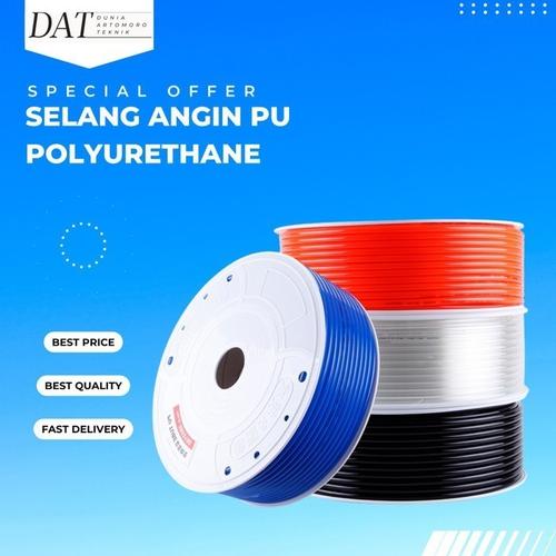 Jual Selang PU Pneumatic POLYURETHANE OD 10mm x ID 6.5mm (1 Roll 100 ...