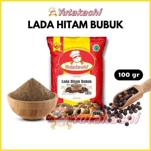 Jual Lada Hitam Bubuk 100 gram Yutakachi / Merica Hitam 100g ...