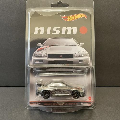 Jual Hotwheels RLC Nissan Skyline GT-R R34 BNR34 Silver Chrome Nismo ...