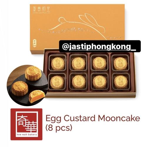 Jual Keewah Egg Custard Lava Mooncake | Kee Wah Moon Cake Hong Kong ...