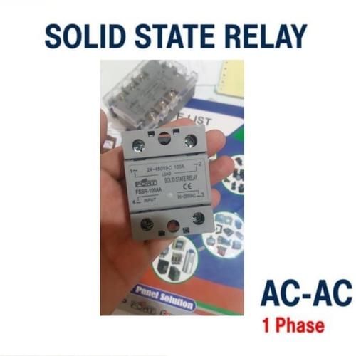 Jual FSSR-100AA 1 PHASE SOLID STATE RELAY / SSR AC-AC MERK FORT - Jakarta Barat - Relectric ...
