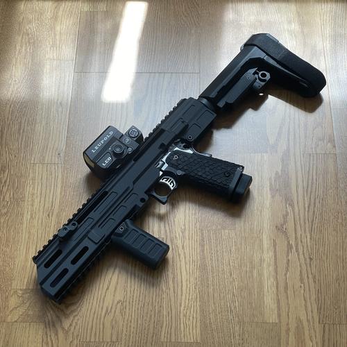 Jual Flux Raider SBR TM Hicapa 5.1 Nylon Carbon fiber Carbine KIT ...