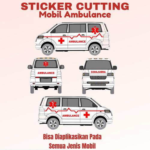 Jual Stiker Mobil Ambulance Apv Simple Keren - Kab. Tasikmalaya - Polet ...