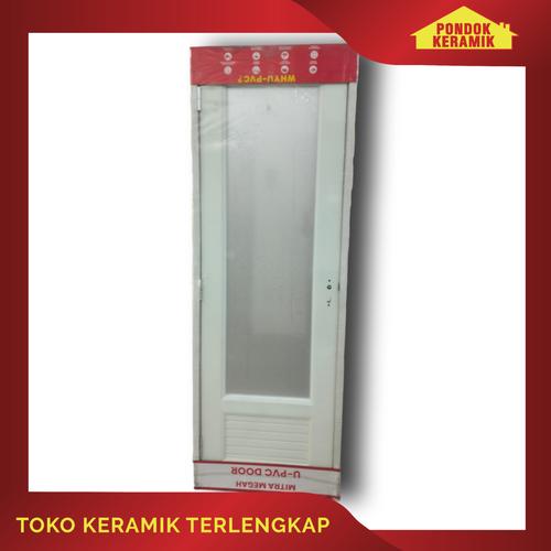Jual PINTU KAMAR MANDI / PINTU U-PVC DOOR TIPE MM 905 3/4 - Kota Surabaya - Pondok Keramik ...