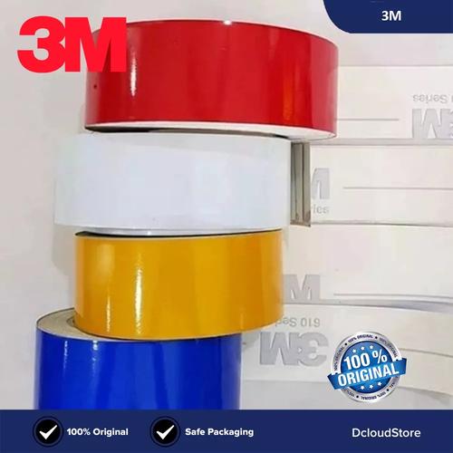Jual Stiker Scotchlite Reflektor 3M 2 inch x 45M Merah Kuning Biru Putih - Jakarta Timur ...