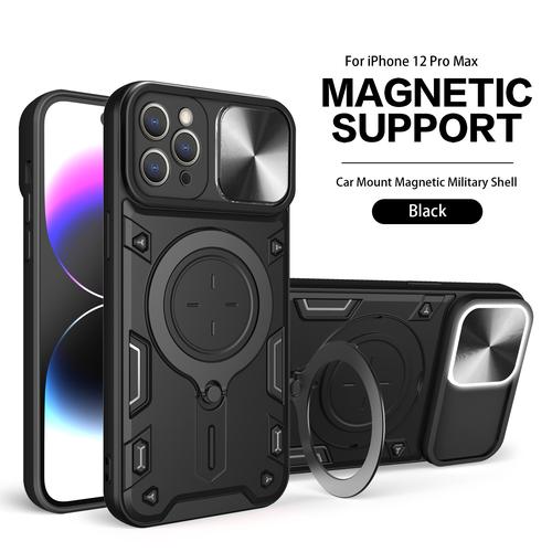 Jual iPhone 12 Pro Max - EvoX Army Flash Flip Lens Armor Case ...