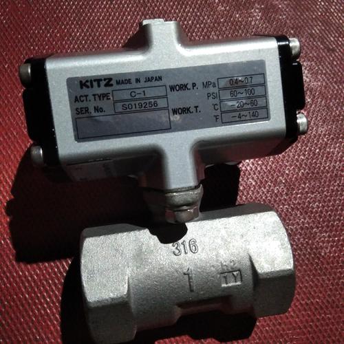 Jual KITZ PNEUMATIC ACTUATOR BALL VALVE C-UTE 1"Inch brand: KITZ - Kab ...