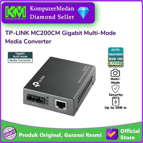 Jual TP-LINK MC200CM Gigabit Multi-Mode Media Converter - Kota Medan ...
