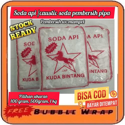 Jual Soda Api / Pembersih Pipa Saluran Mampet Toilet WC / Caustic Soda ...