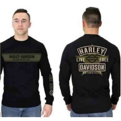 Jual HARLEY DAVIDSON - BAJU PANJANG MOTIF MOTOR HARLEY HDCI 004 - S ...